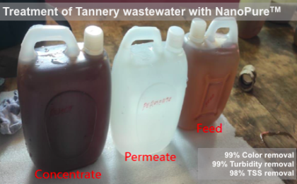 Tannery wastewater TSS removal - Welcome to Mempure